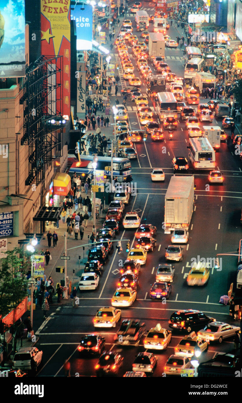 New York City Manhattan Traffic Jam Free Desktop