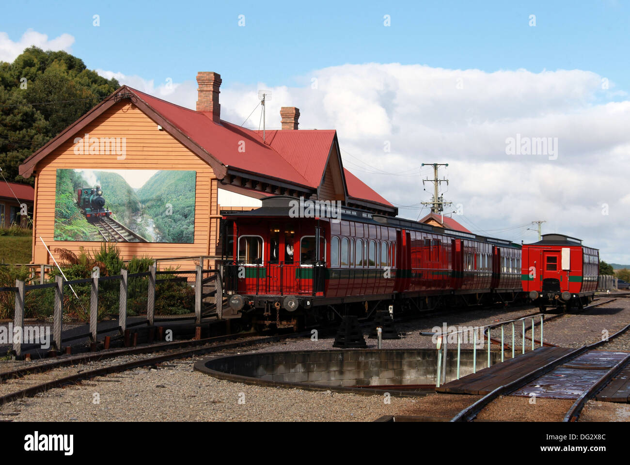 Tasmania train strahan hi-res stock photography and images - Alamy