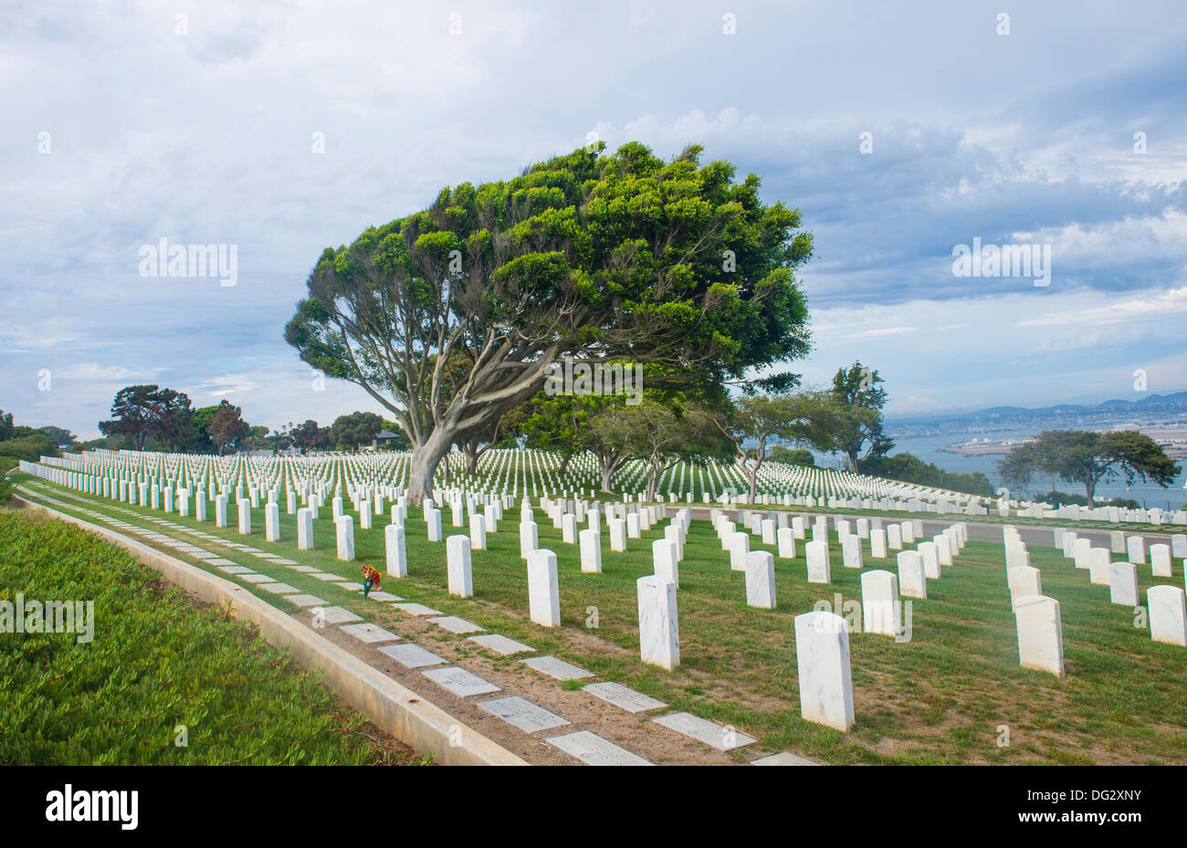 United States Military Cemetery in Point Loma San Diego, California ...