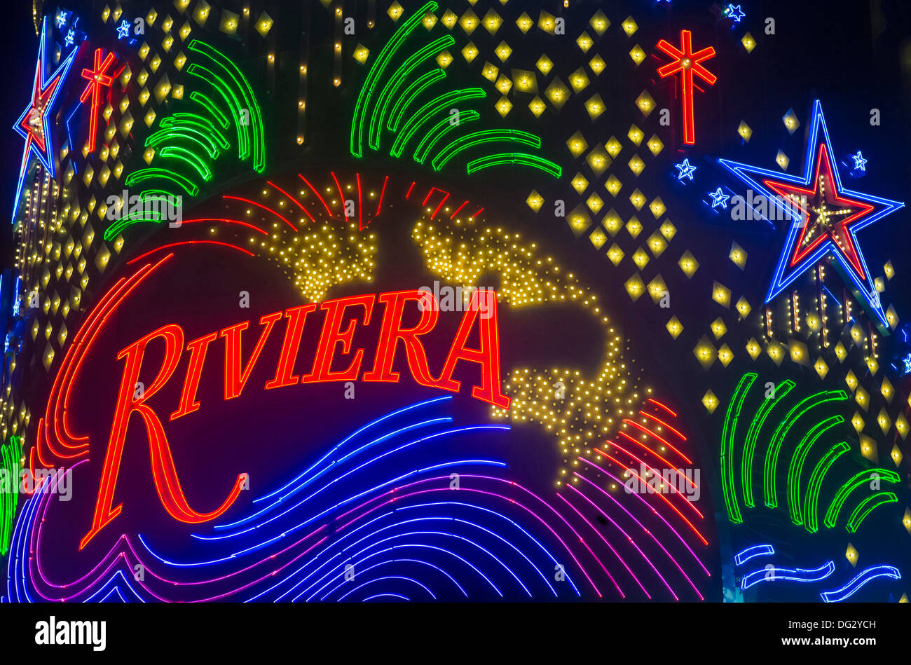Riviera hotel riviera sign hi-res stock photography and images - Alamy