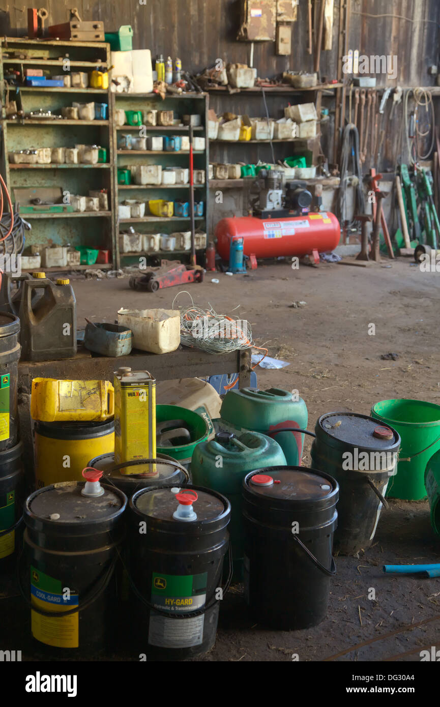 The farm workshop Stock Photo - Alamy