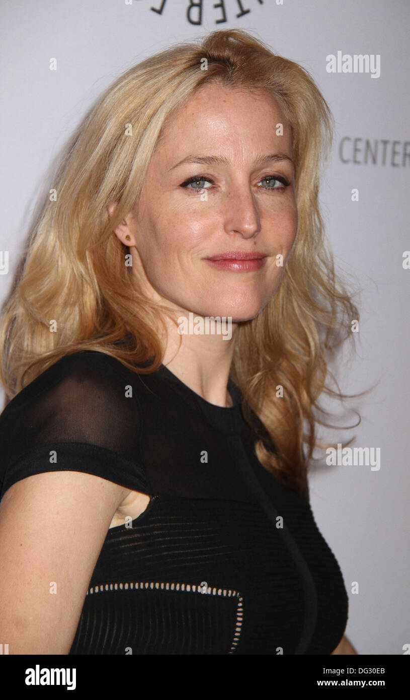 New York, USA. 12th Oct, 2013. Actress GILLIAN ANDERSON attends 'The ...