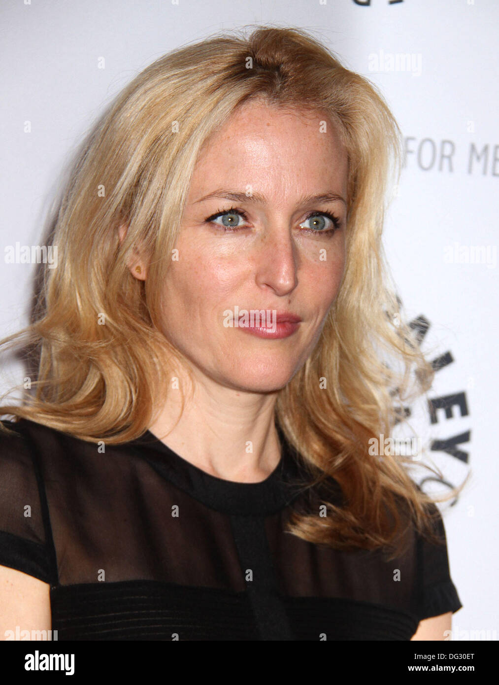 New York, USA. 12th Oct, 2013. Actress GILLIAN ANDERSON attends 'The ...