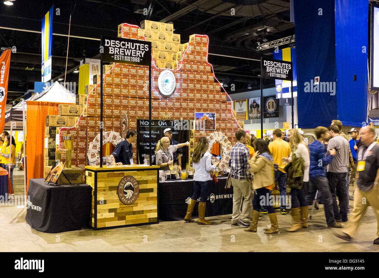 Great American Beer Fest Brewery Booth