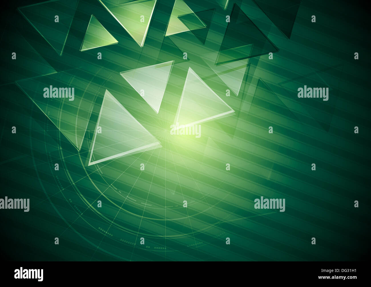 Abstract green tech design. Vector background eps 10 Stock Photo - Alamy