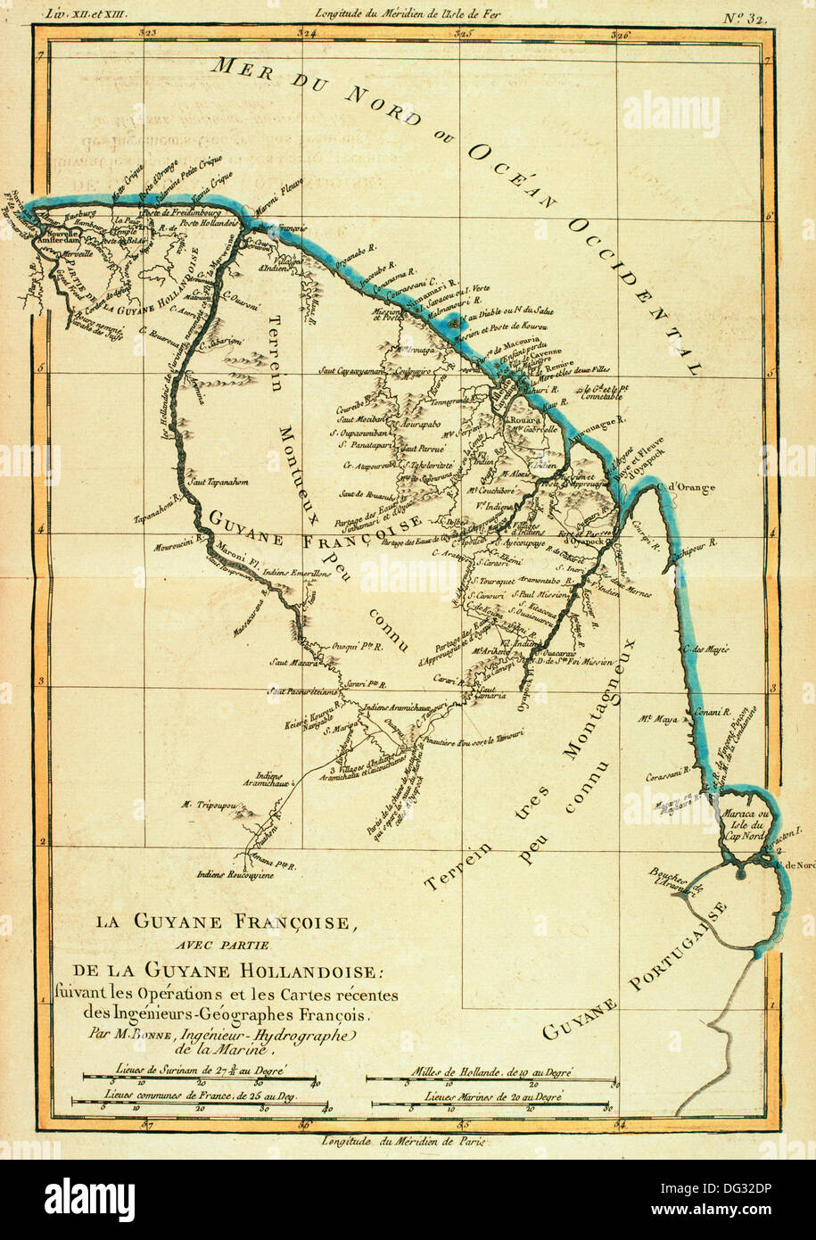 Map of guyana hi-res stock photography and images - Alamy