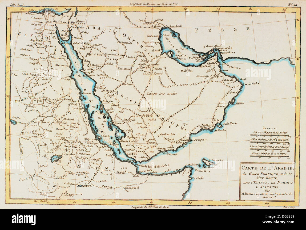 Arabian Peninsula Oases Map