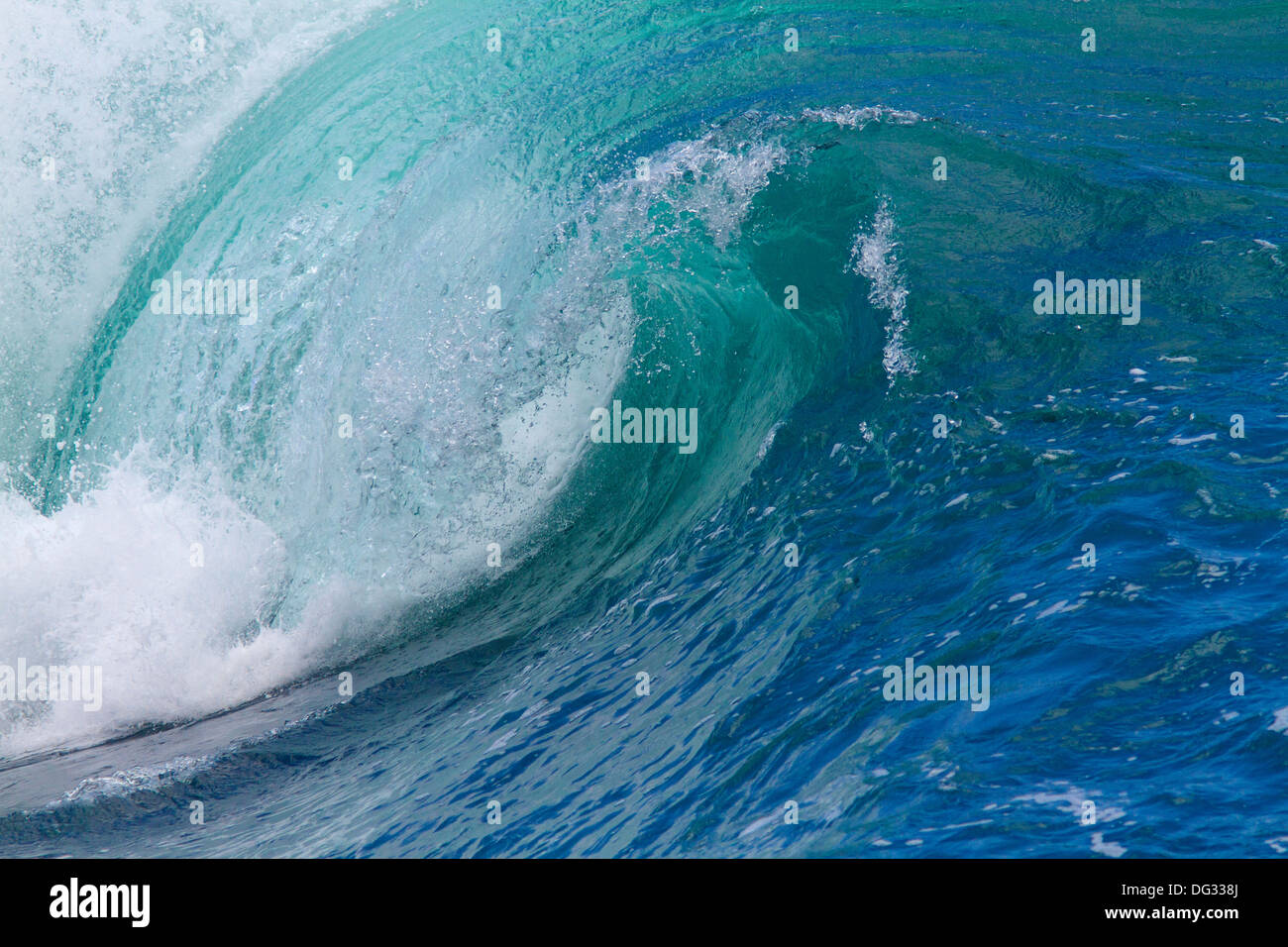 Ocean Water Wave Stock Photo - Alamy