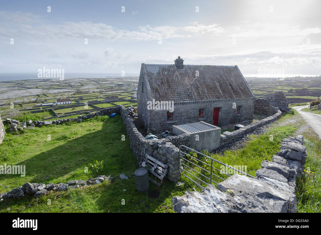 inis meain, the aran islands, ireland Stock Photo - Alamy