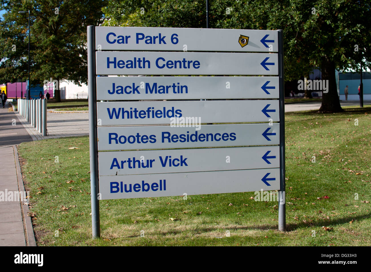 Direction Pointing Campus High Resolution Stock Photography and Images ...