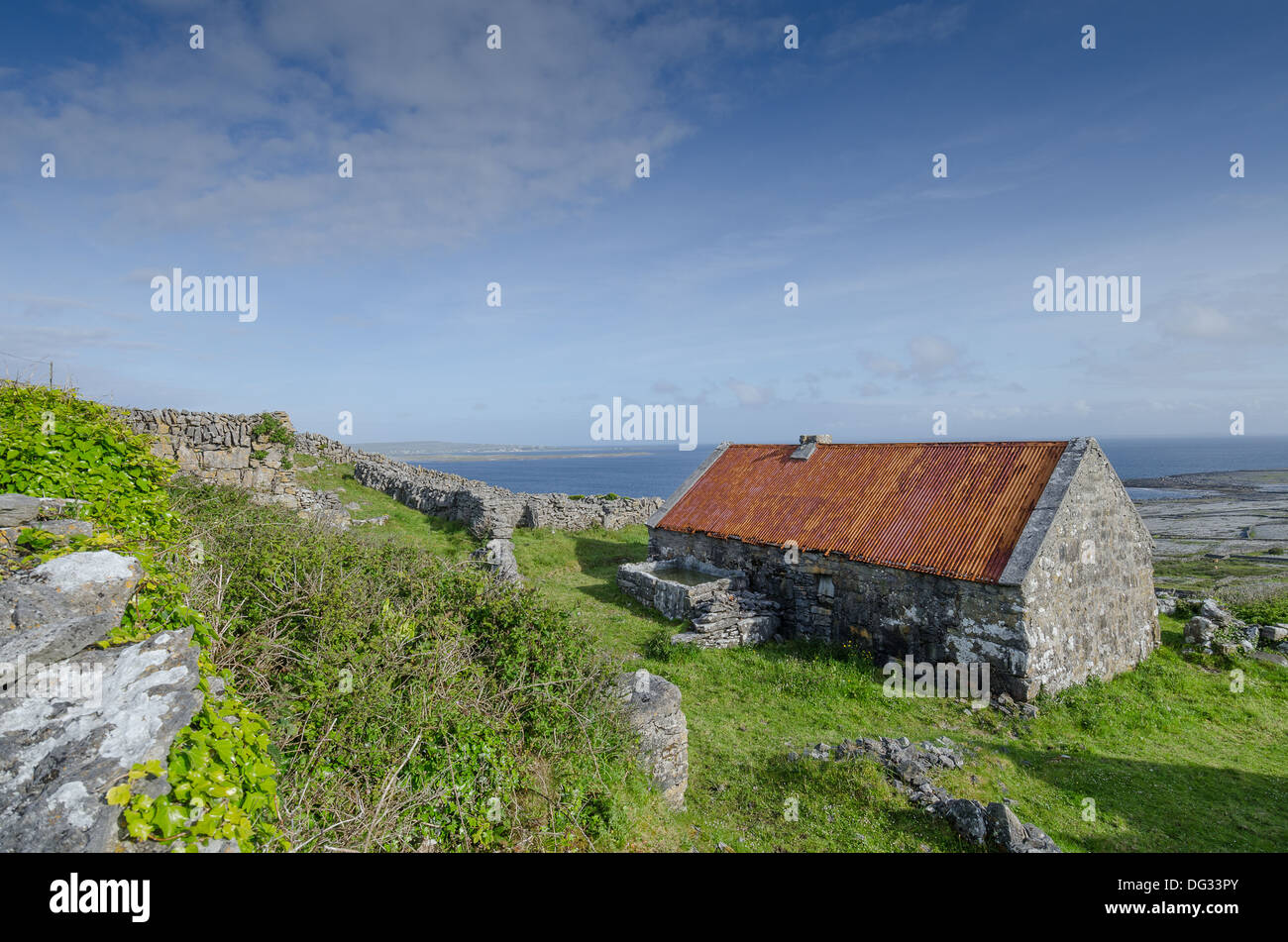 inis meain, the aran islands, ireland Stock Photo - Alamy