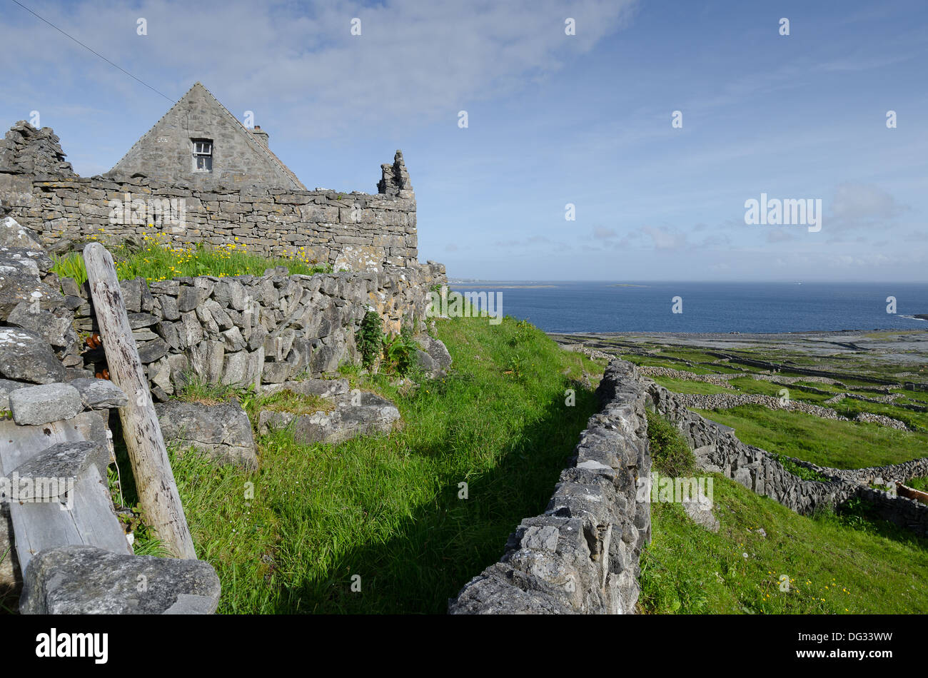 inis meain, the aran islands, ireland Stock Photo - Alamy