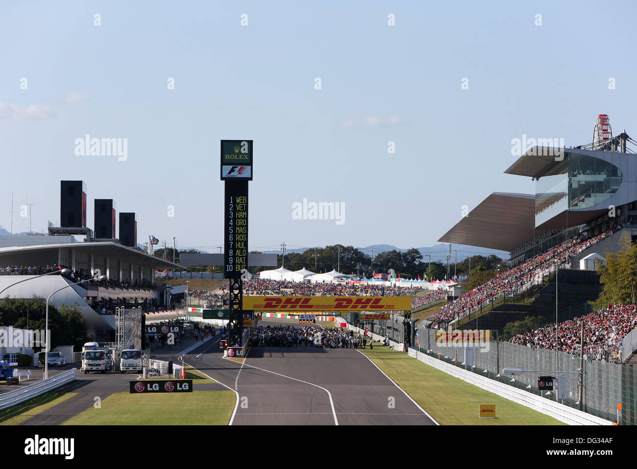Grid japanese grand prix suzuka hi-res stock photography and images - Alamy