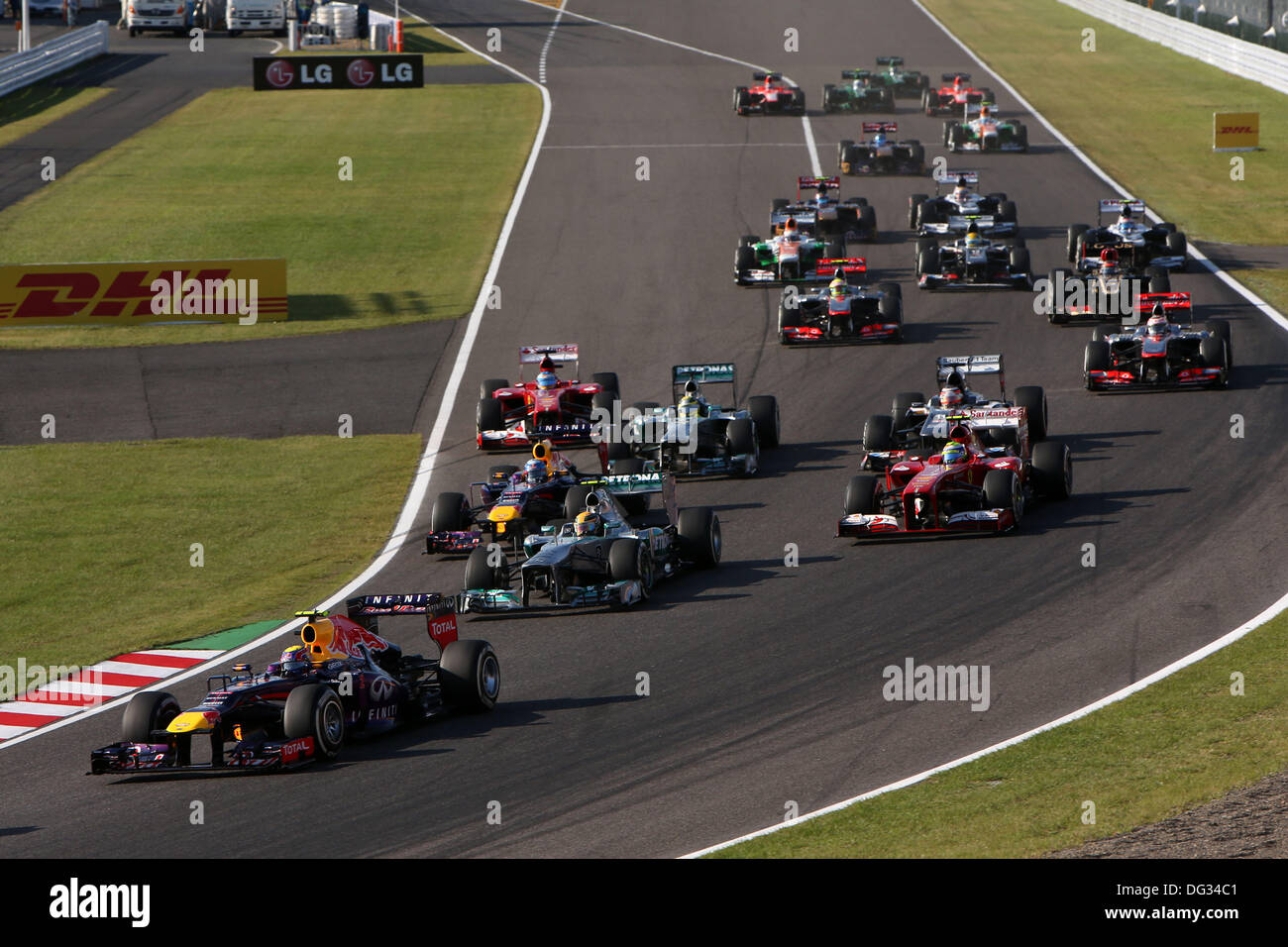 Formula one mass start hi-res stock photography and images - Alamy