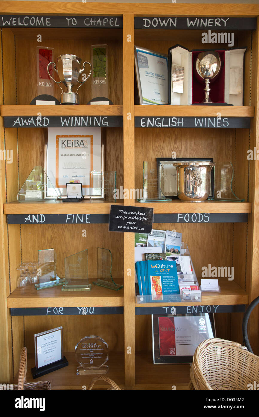 English wine maker Chapel Down Wines, Tenterden, Kent, England, UK ...