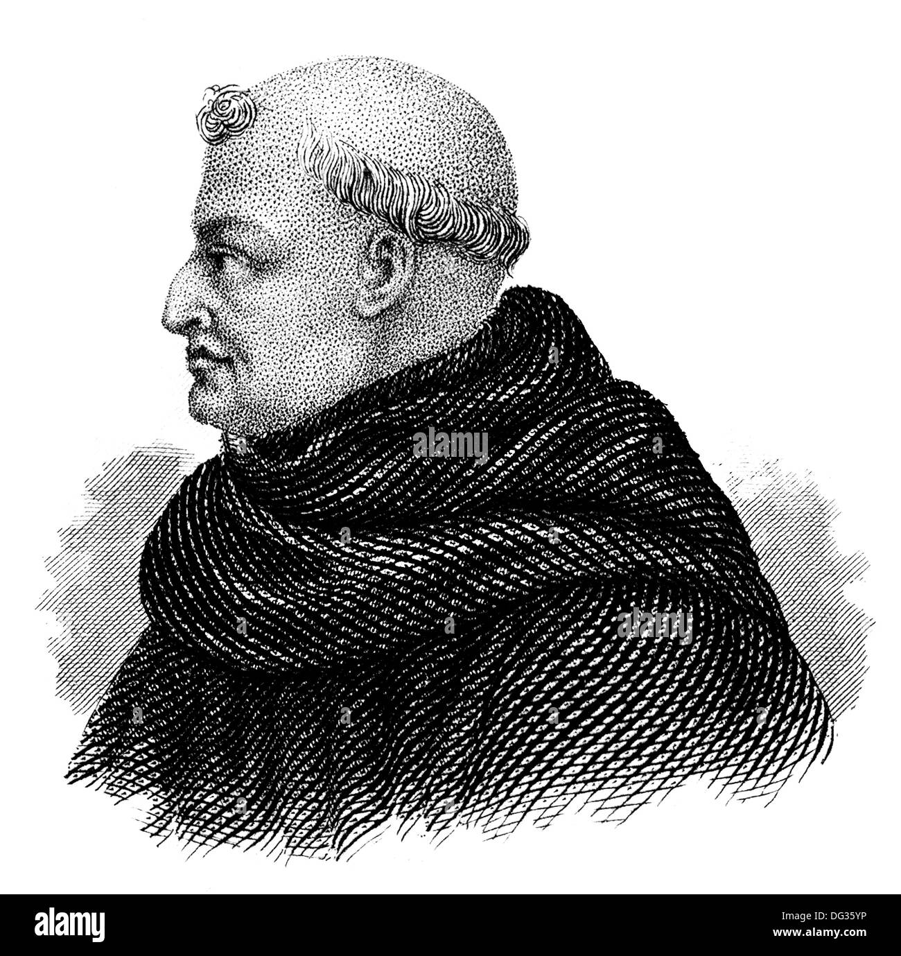 Roger Bacon, 1214-1294, Doctor Mirabilis, an English philosopher and ...