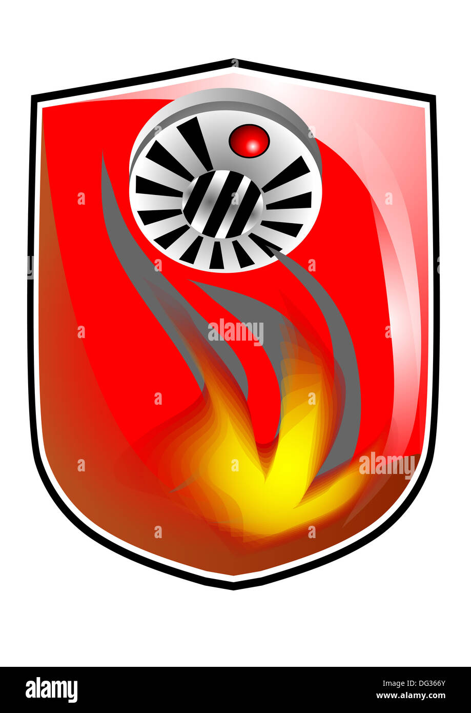 fire prevention icon Stock Photo - Alamy