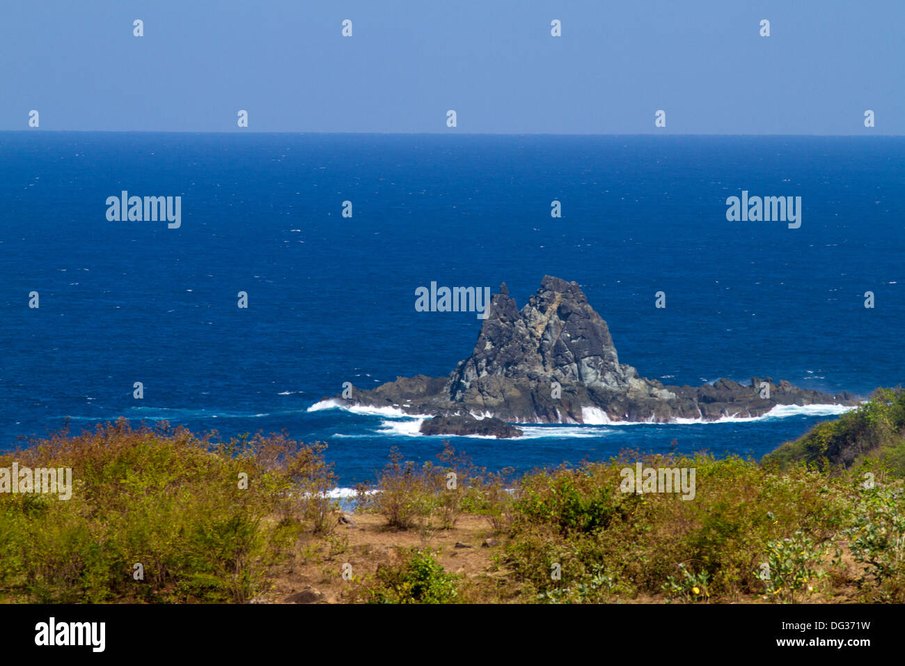 Indonesian coastline.Lombok island.Ocean landscape Stock Photo - Alamy