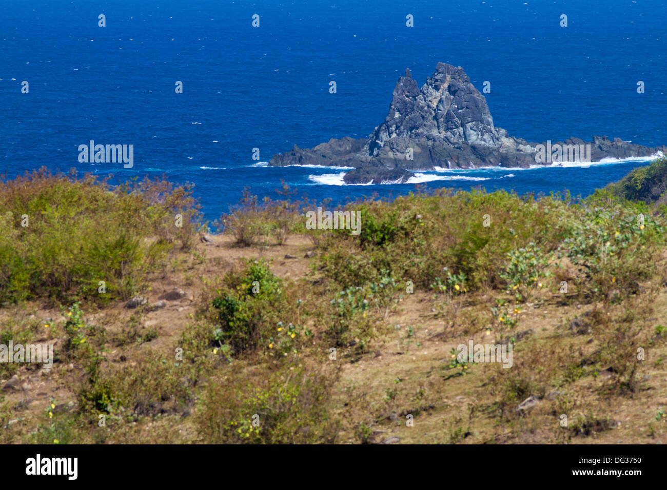 Indonesian coastline.Lombok island.Ocean landscape Stock Photo - Alamy