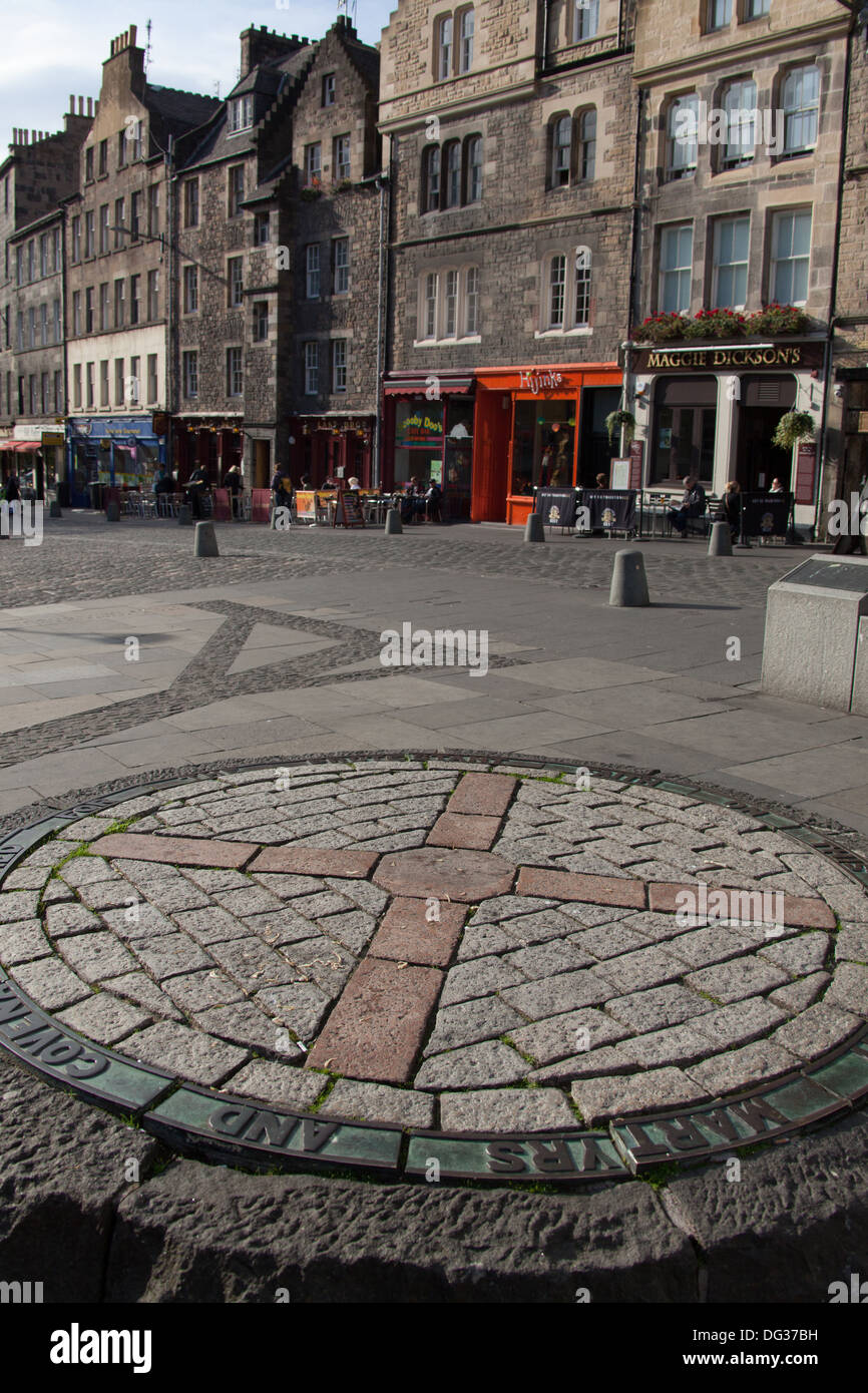 City of Edinburgh, Scotland. Picturesque view of the historic ...