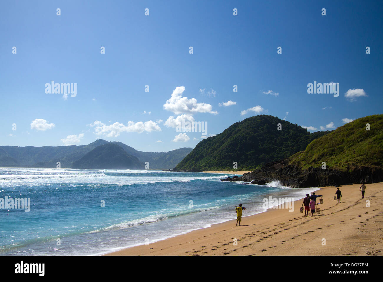 Indonesian coastline.Lombok island.Ocean landscape Stock Photo - Alamy