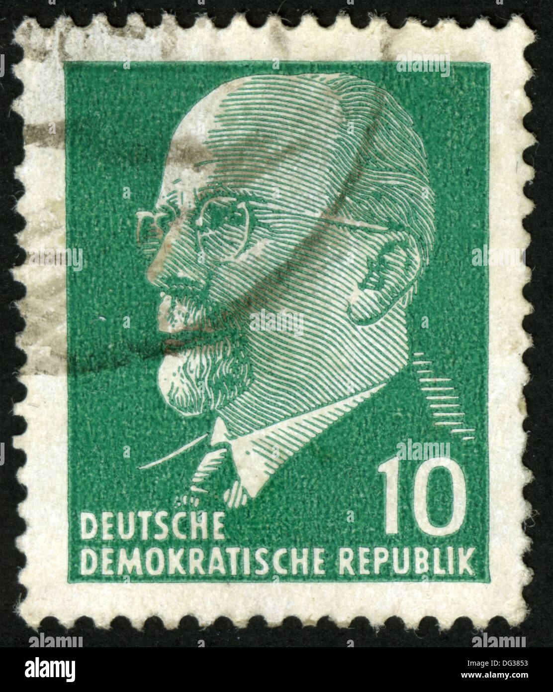 Historic postage stamps of the gdr hi-res stock photography and images ...