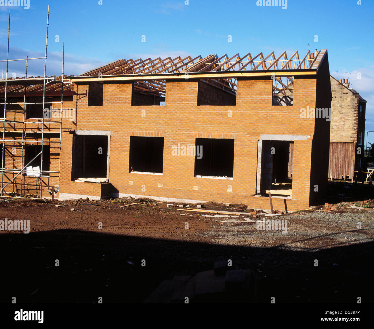 Incomplete houses hi-res stock photography and images - Alamy