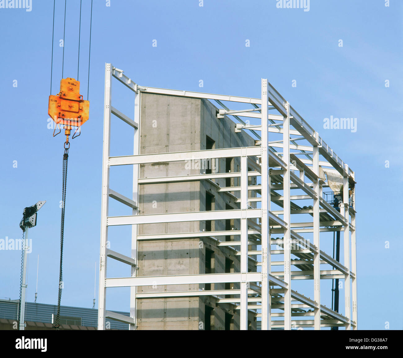 Offices under construction, concrete framework Stock Photo - Alamy