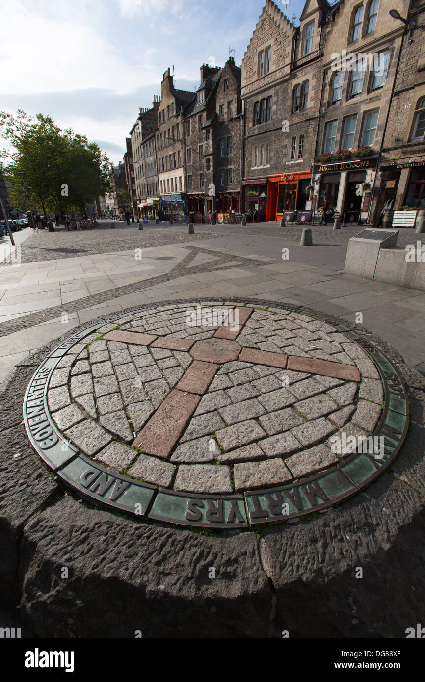 City of Edinburgh, Scotland. Picturesque view of the historic ...