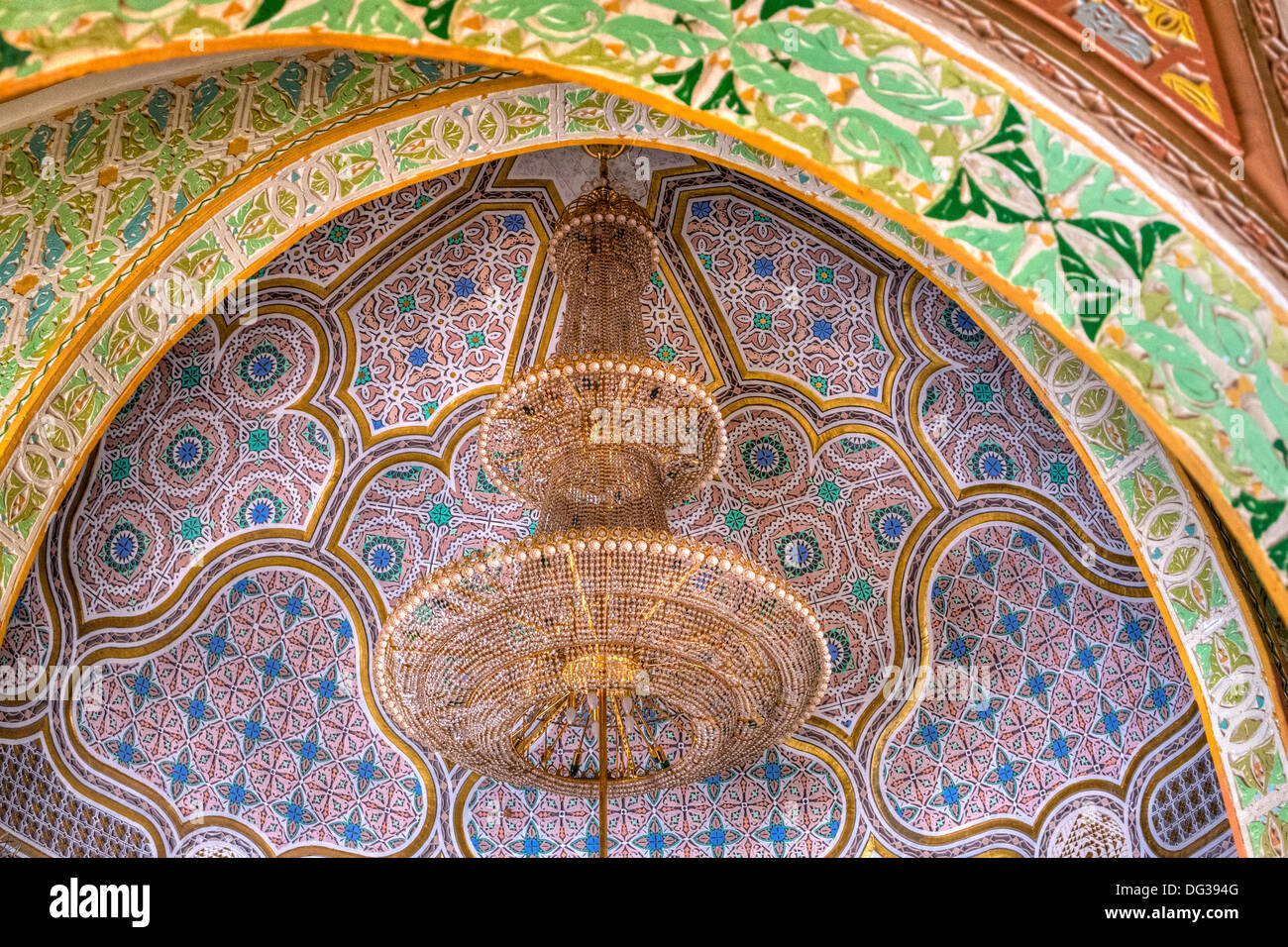 Senegal, Touba. Mausoleum of Mourtada Mbacke, adjacent to the Grand ...