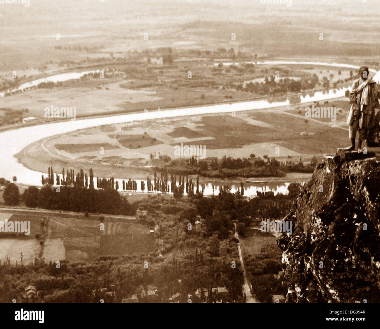 India - Vale of Cashmere - Jhelum River early 1900s Stock Photo - Alamy