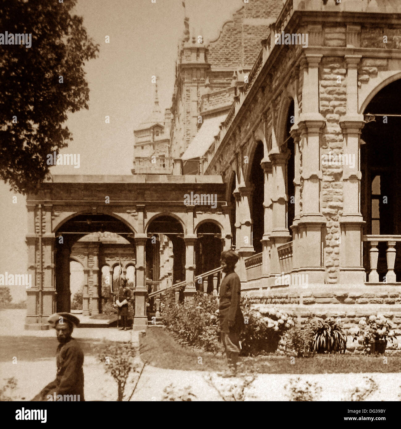 India - Simla Viceregal Lodge early 1900s Stock Photo - Alamy