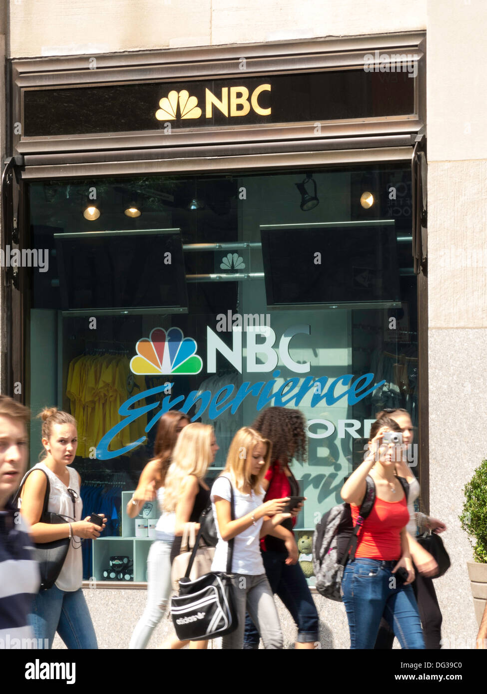 NBC Experience Store in Rockefeller Center, NYC Stock Photo - Alamy