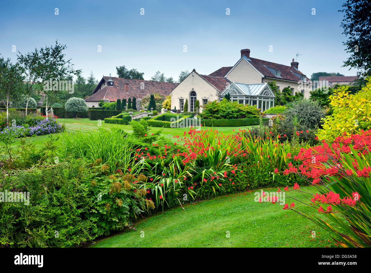 Lady farm garden somerset hi-res stock photography and images - Alamy