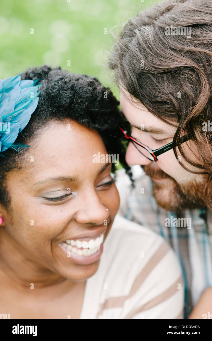 Couple close up hi-res stock photography and images - Alamy