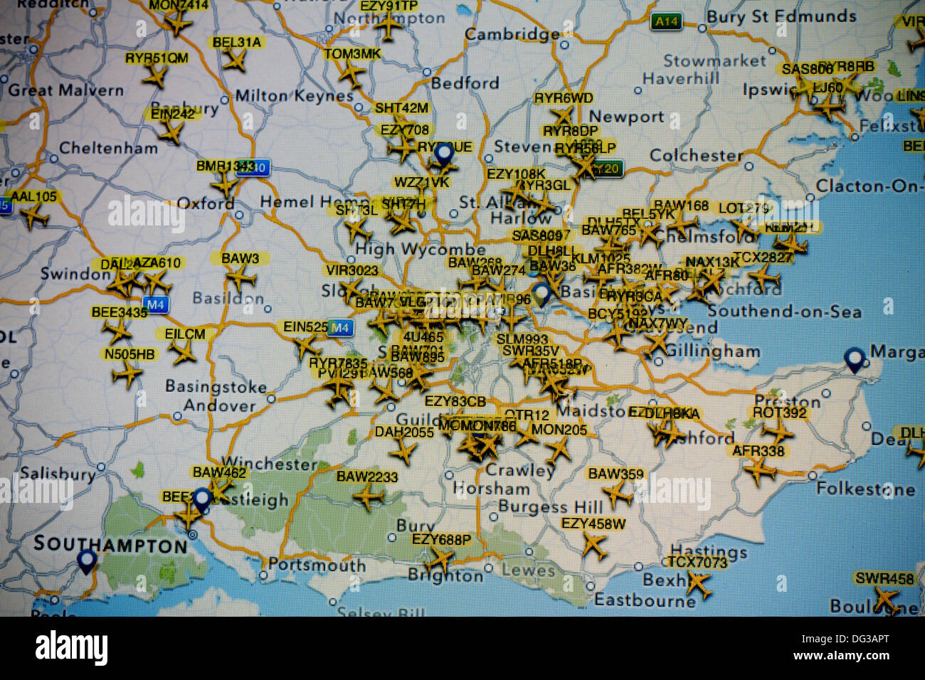 Crowded Airspace High Resolution Stock Photography and Images - Alamy