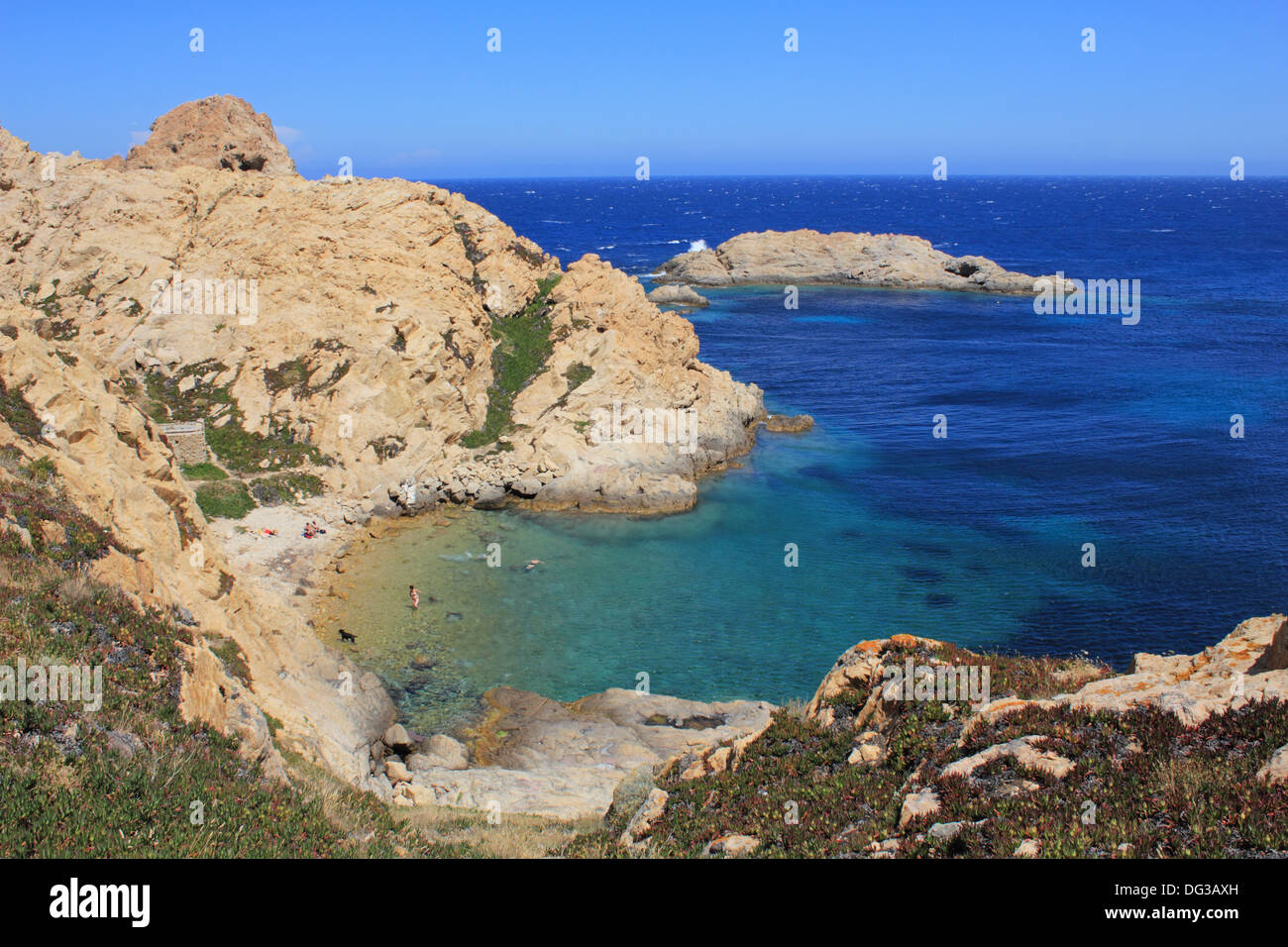L'ile Rousse Corsica Stock Photo - Alamy