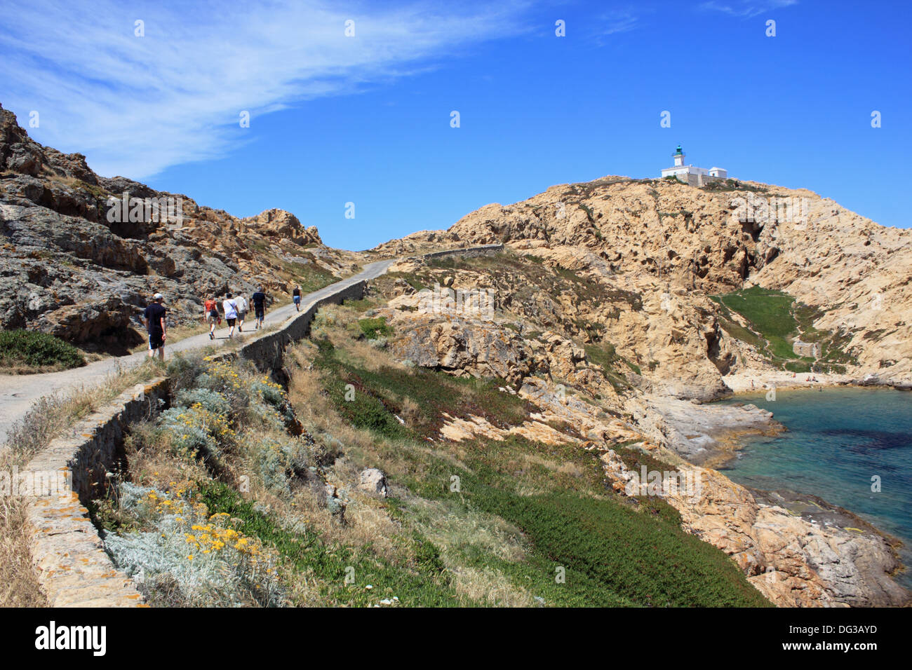 L'ile Rousse Corsica Stock Photo - Alamy
