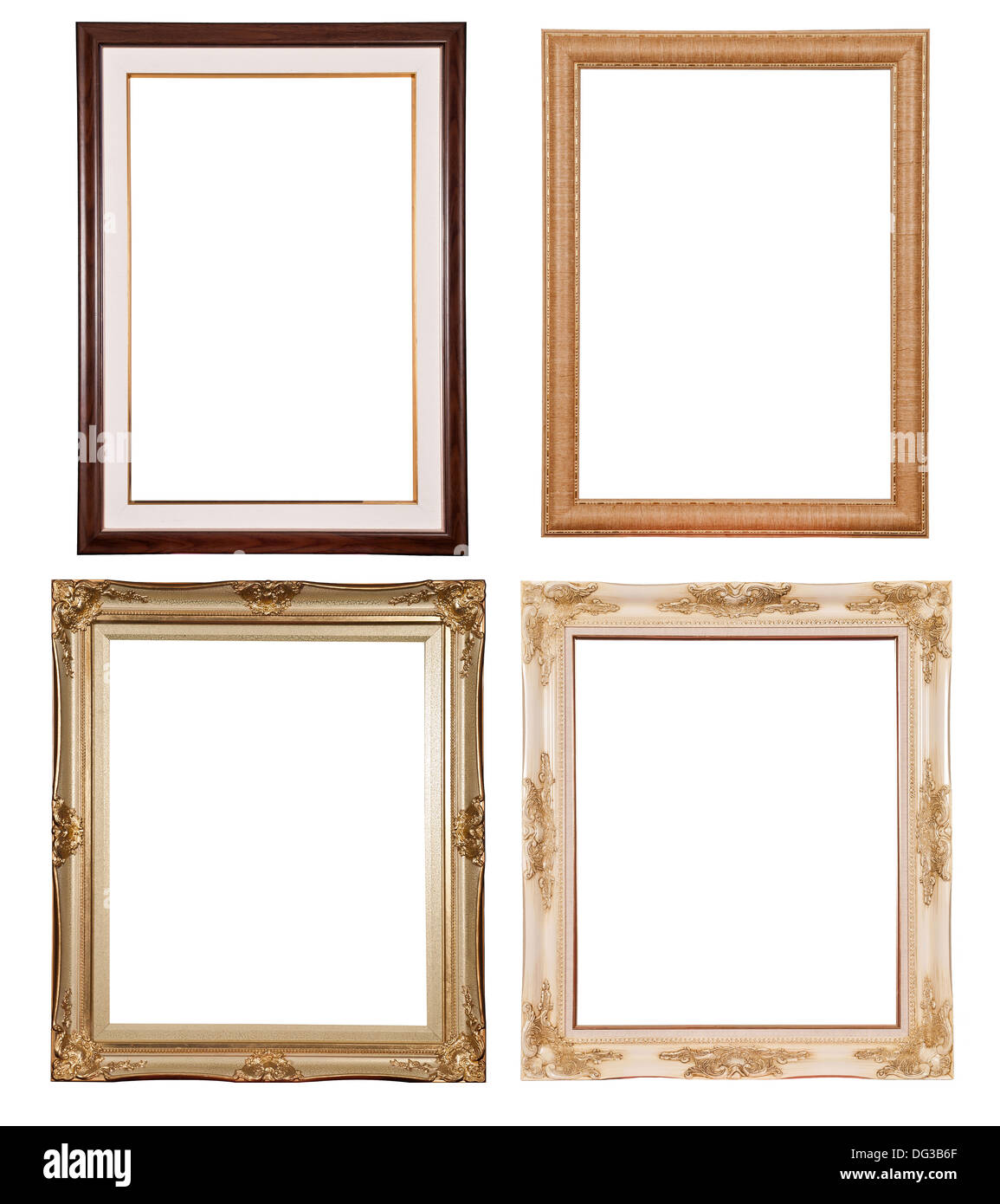 Vintage background decorative border frame old fashioned hi-res stock ...