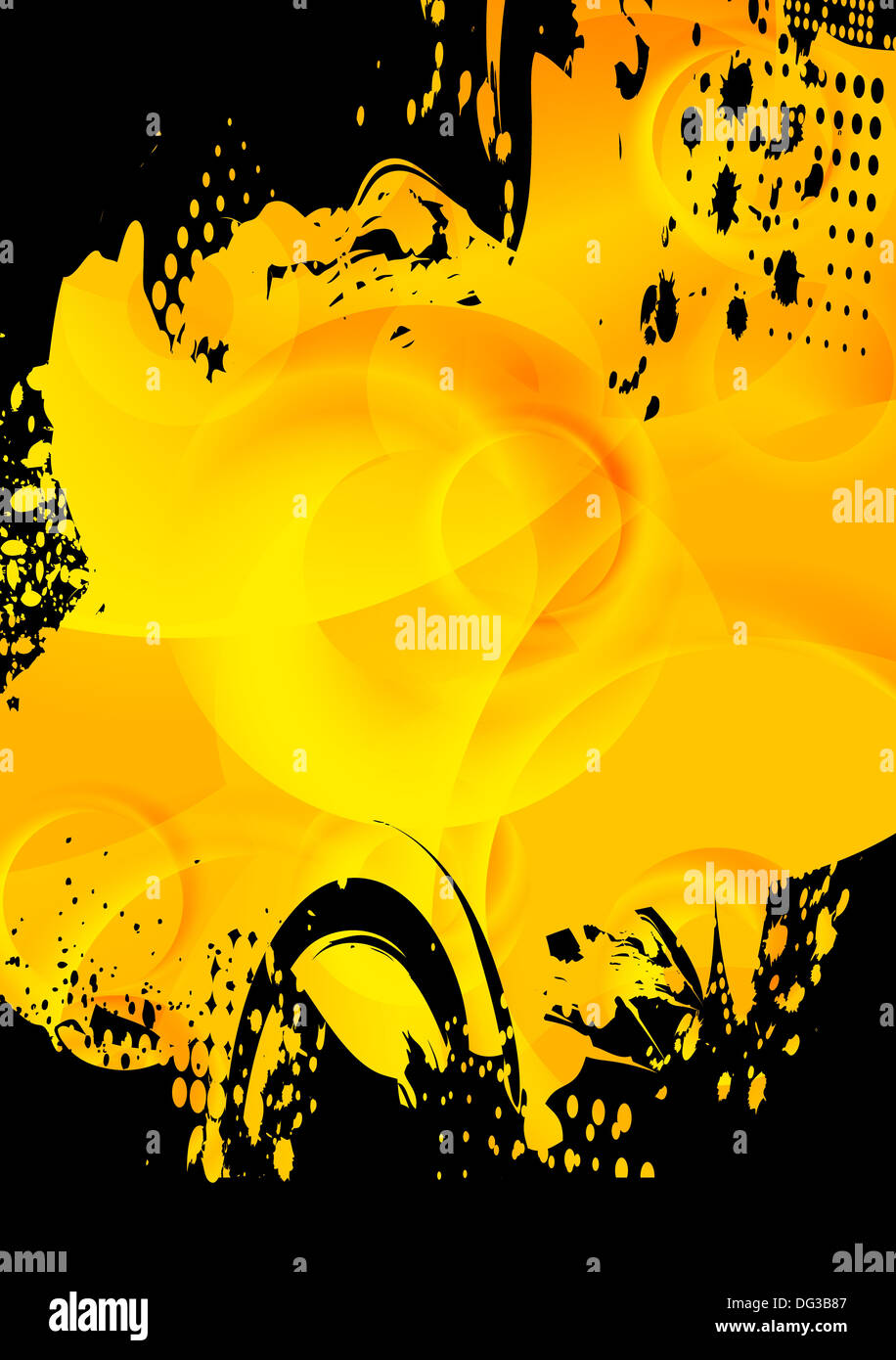 Grunge background with abstract rings (vector eps 10 Stock Photo - Alamy