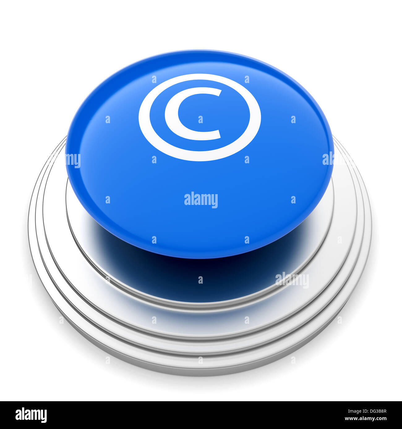Copyright symbol keyboard Cut Out Stock Images & Pictures - Alamy