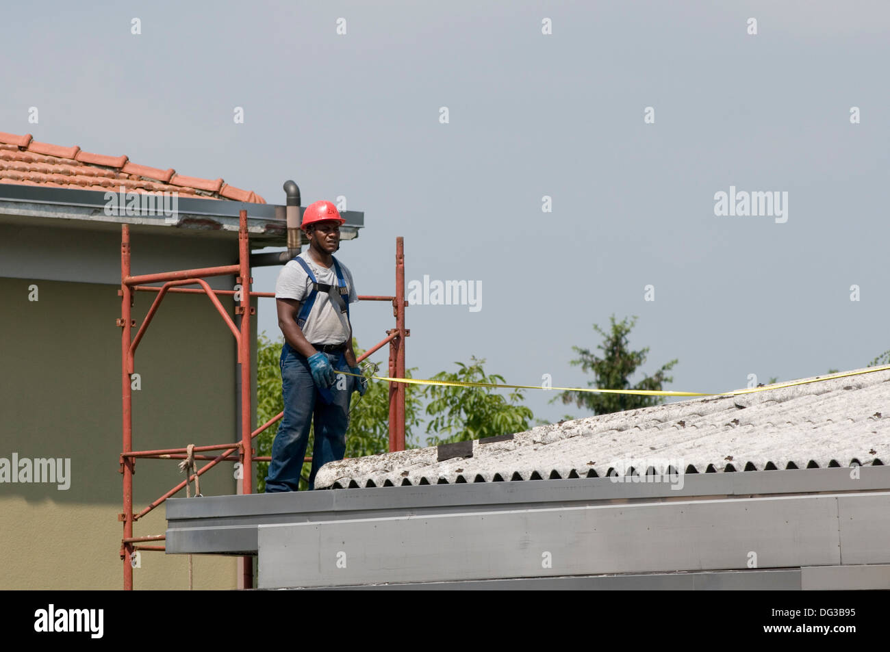 Asbestos removal worker hi-res stock photography and images - Alamy