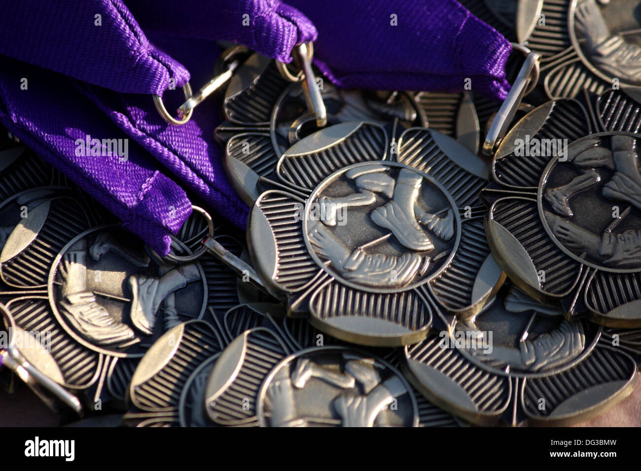 Medals ribbon hi-res stock photography and images - Alamy