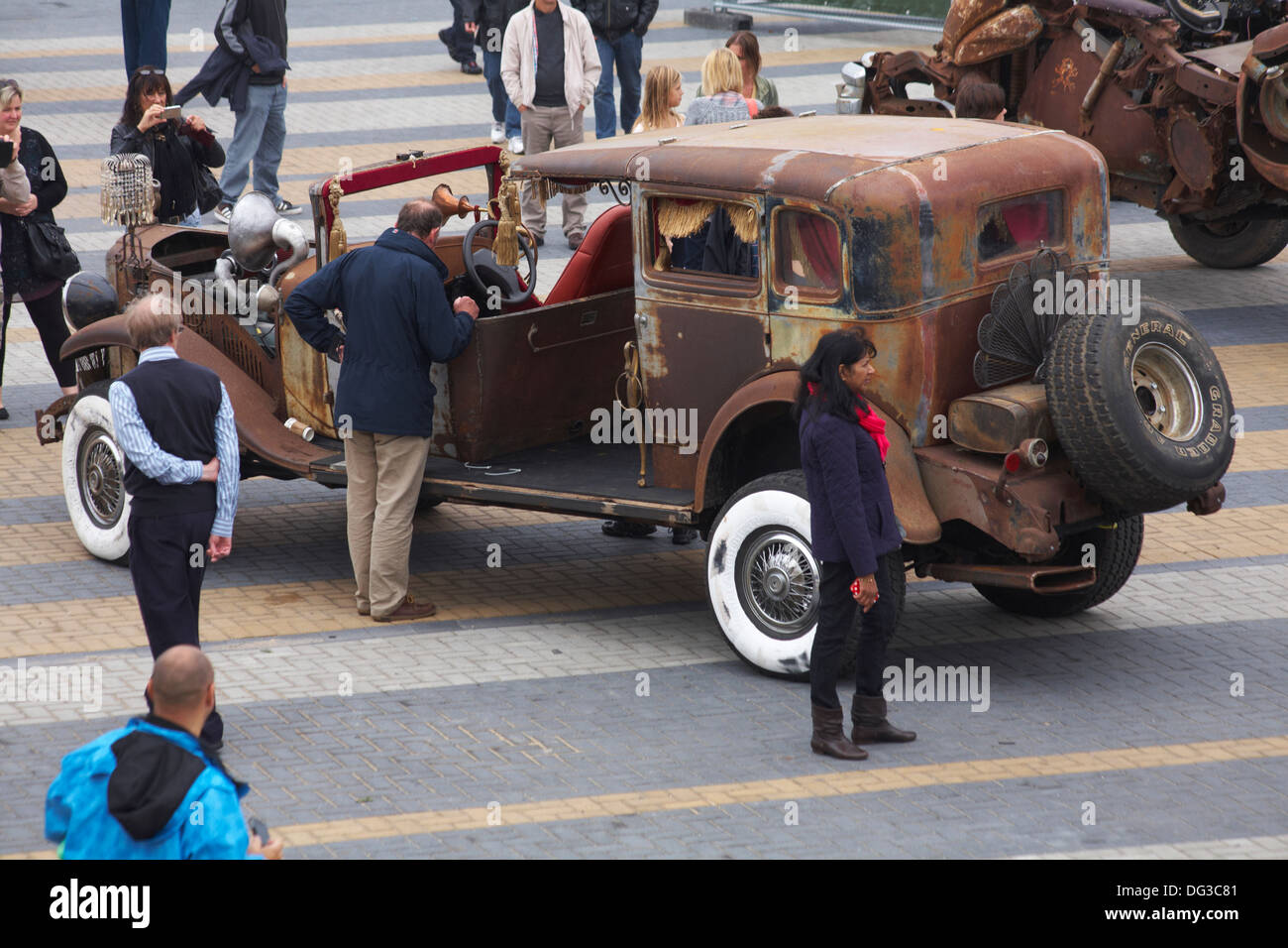 Mutoid Waste sculptures and machines on display at Bournemouth Arts by ...