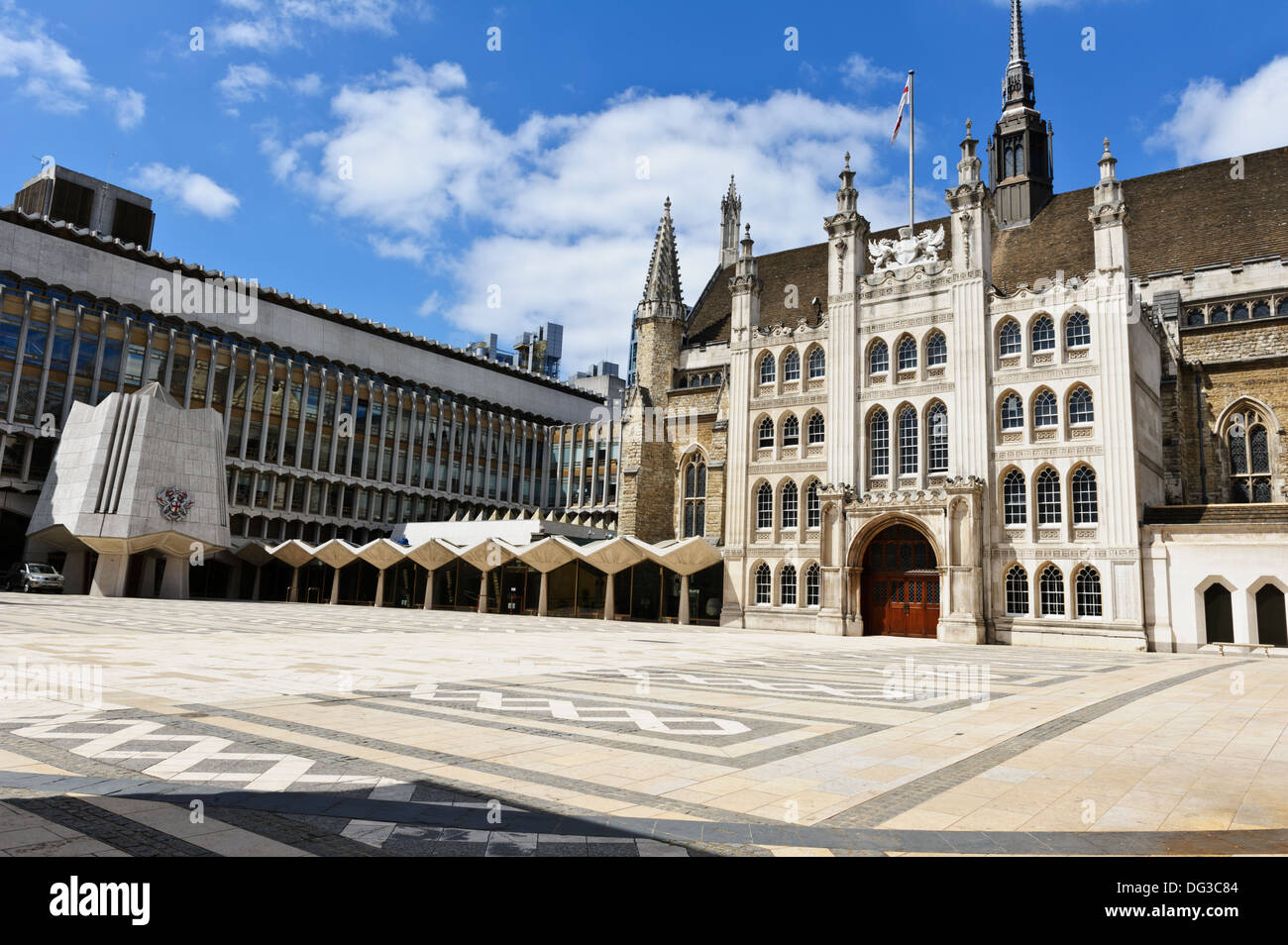 Guildhall building, City of London, England, United Kingdom Stock Photo ...