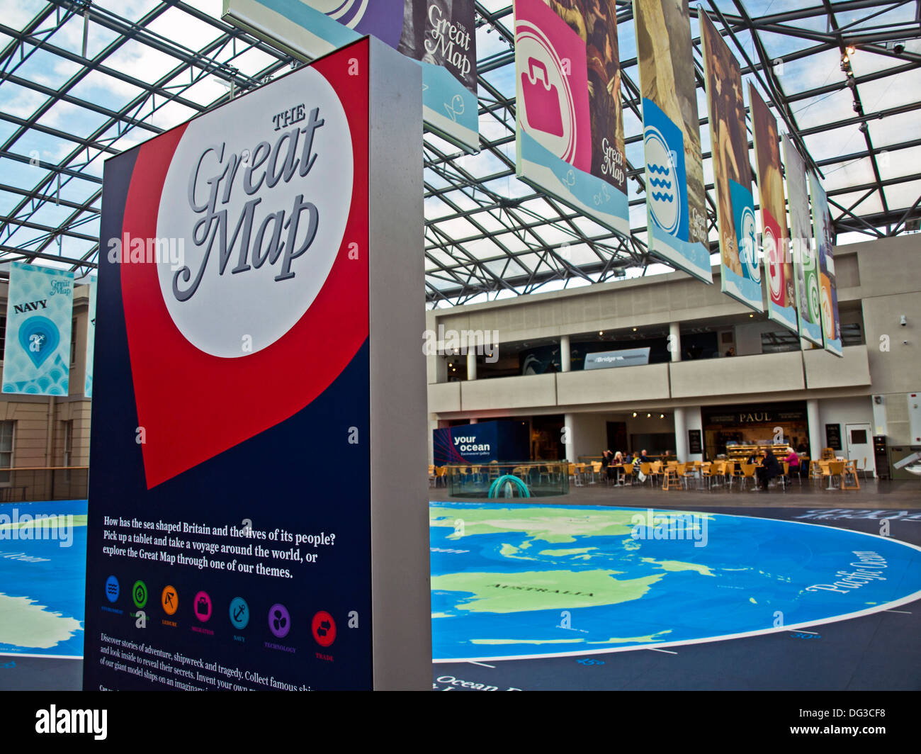 Maritime museum greenwich map hi-res stock photography and images - Alamy