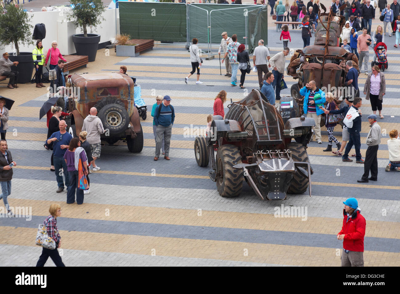 Mutoid Waste sculptures and machines on display at Bournemouth Arts by ...