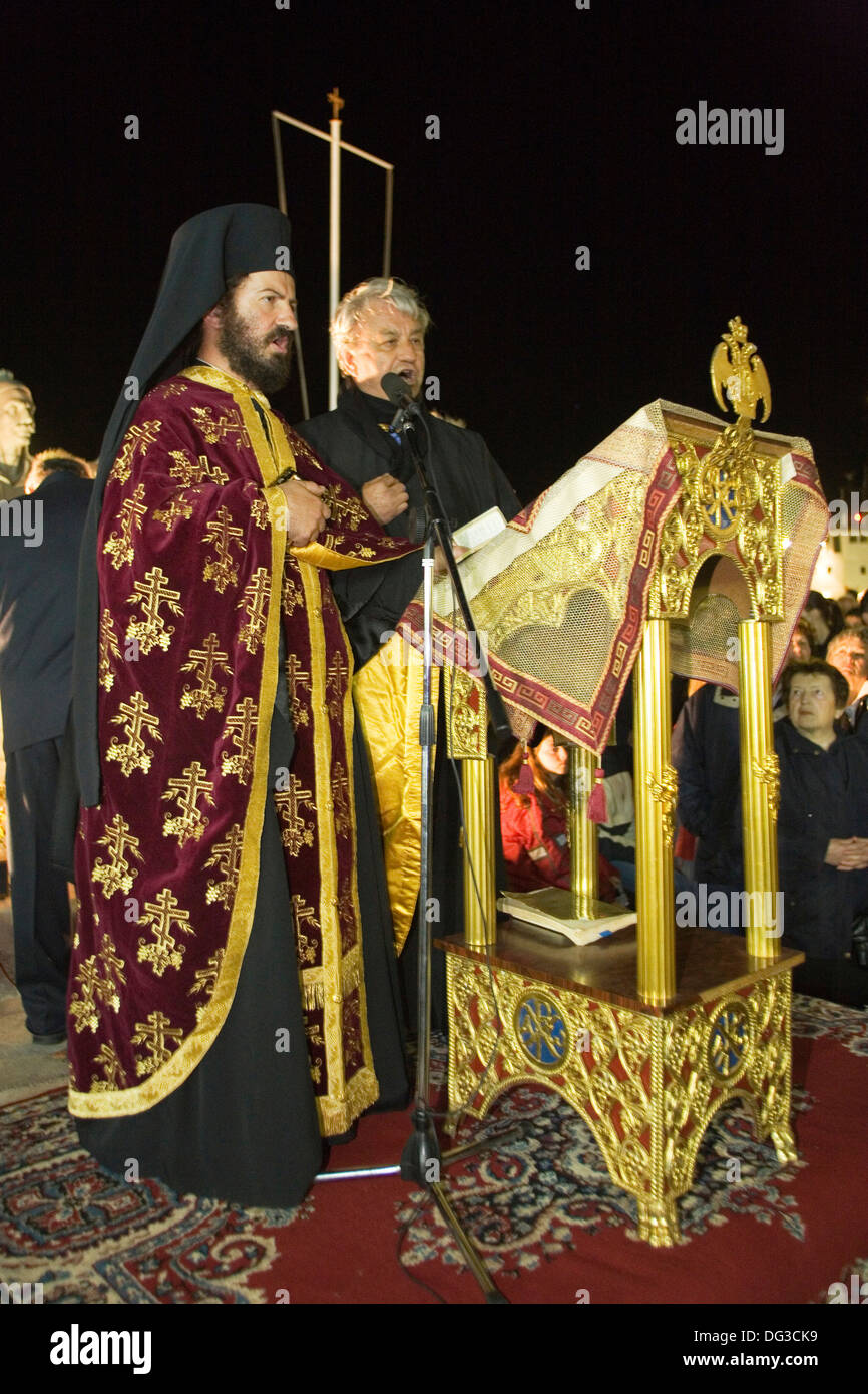 Patmos greece procession hi-res stock photography and images - Alamy