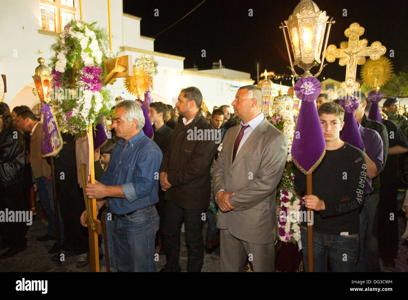 europe, greece, dodecanese, patmos island, skala, easter week, holy ...