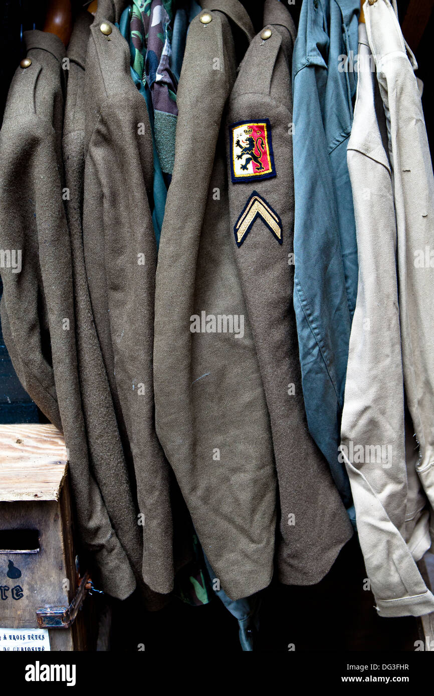 Army tunics for sale Stock Photo - Alamy